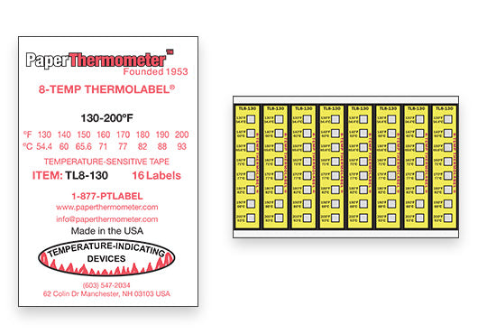 8-Temp Thermolabels™ | Temperature Indicating Devices